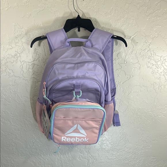 Reebok | Accessories | Reebok Pastel Purple And Pink Backpack | Poshmark